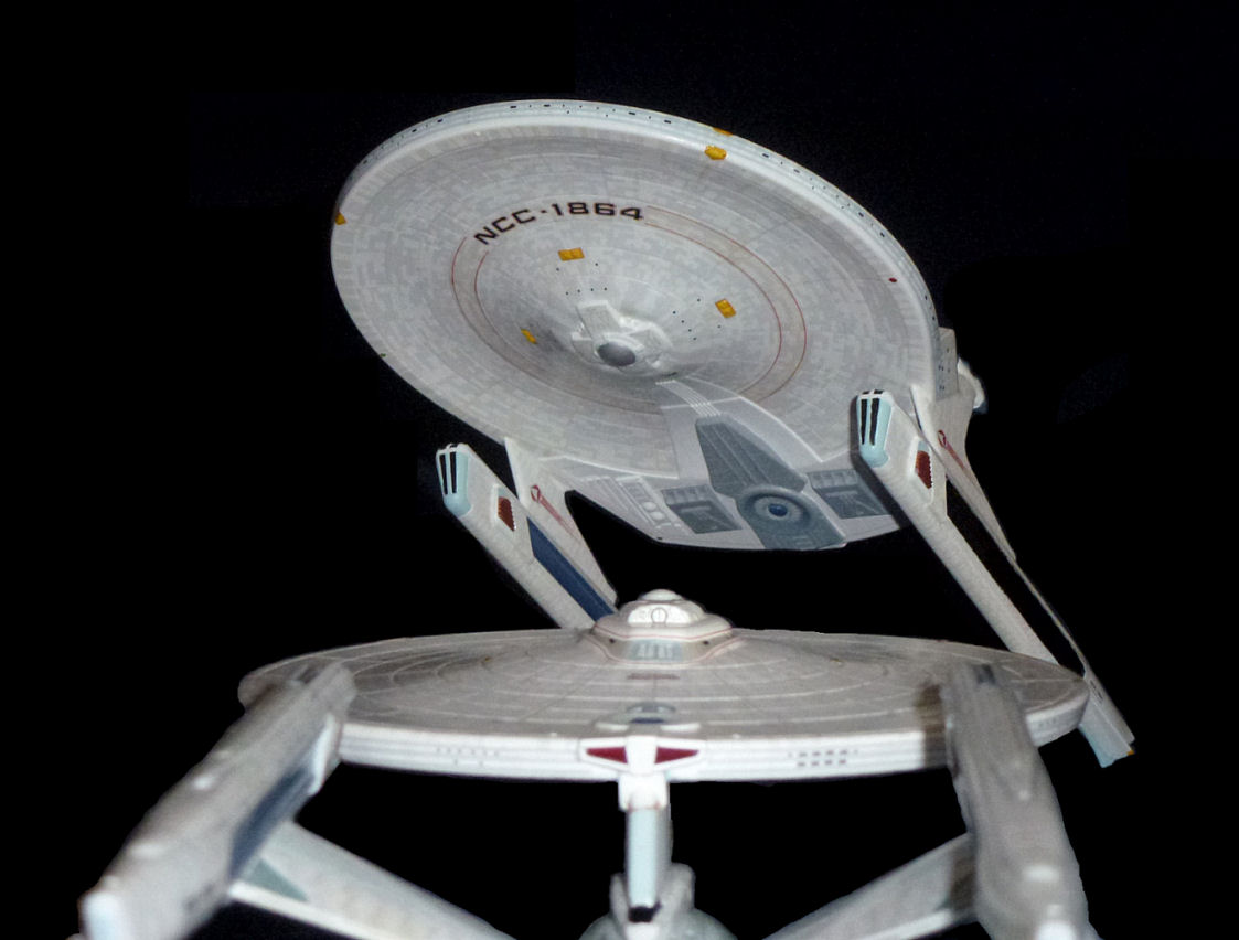 1:1000 refit Enterprise. | Hobbyist Forums